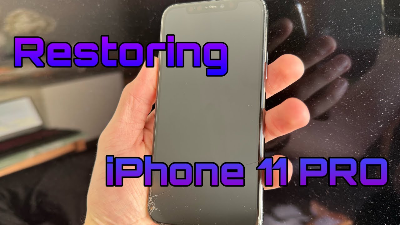 Restoring this broken iPhone 11 PRO - YouTube