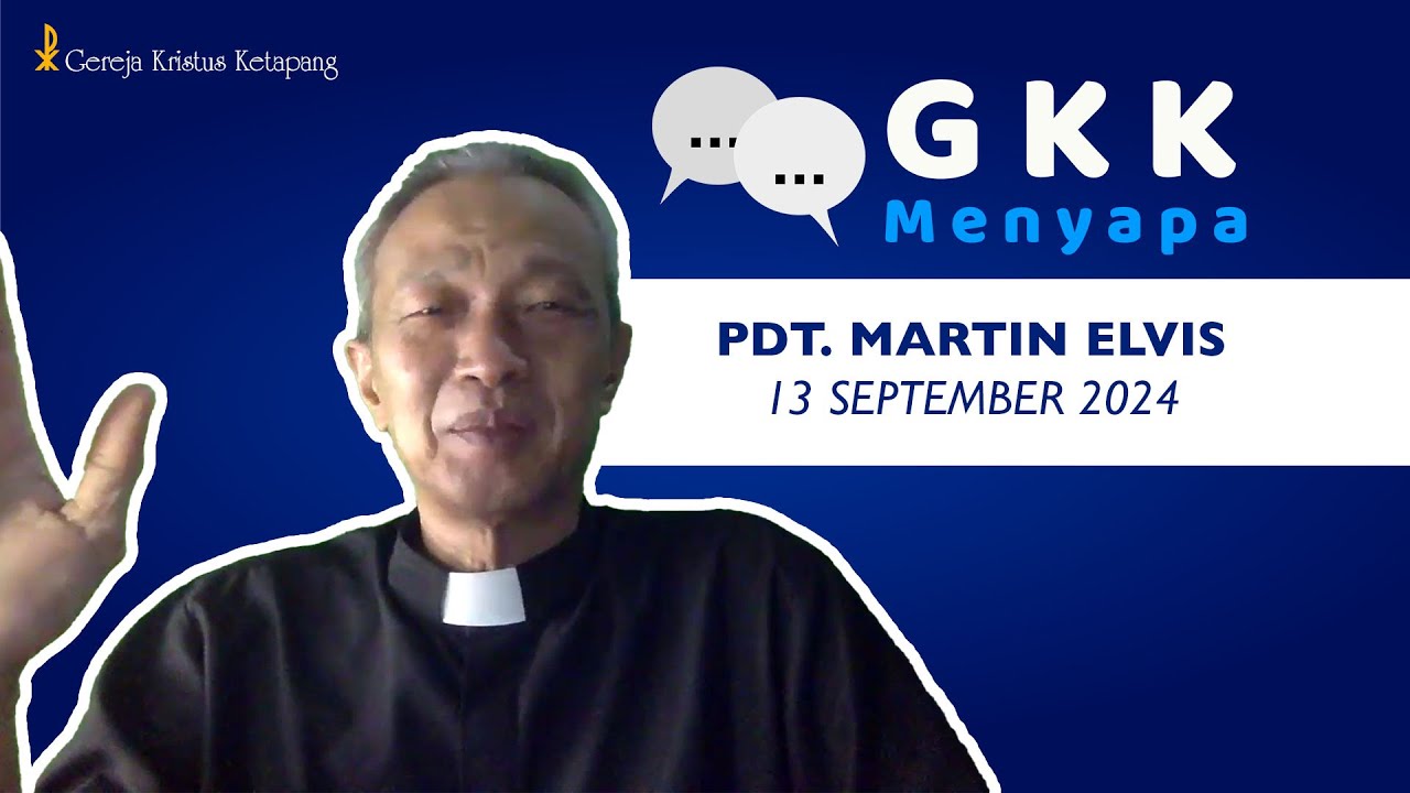 Renungan 13 September 2024 - Yakobus 2 : 17 - 26 - YouTube