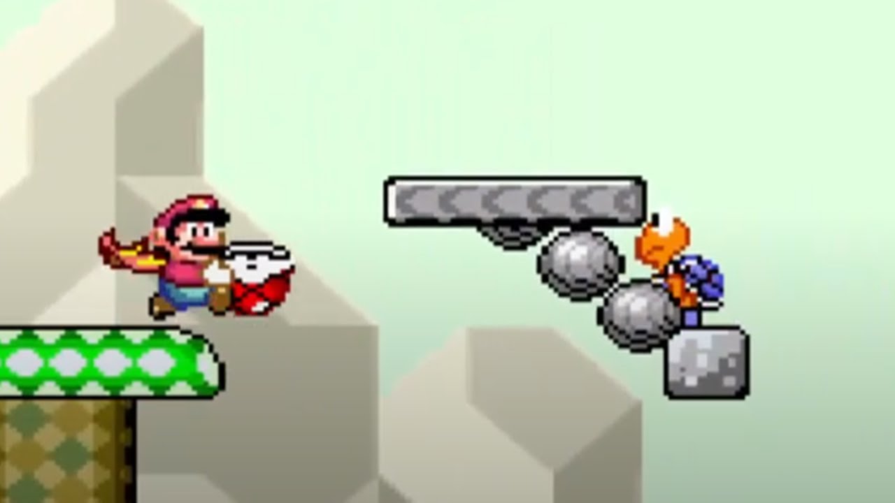Chocolate Island 3 - World 6 (Walkthrough) Super Mario World (SNES ...