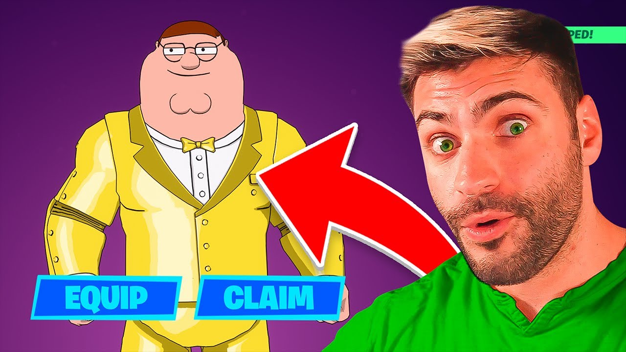 🔴 Unlocking *GOLDEN* PETER GRIFFEN in Fortnite (Chapter 5) - YouTube