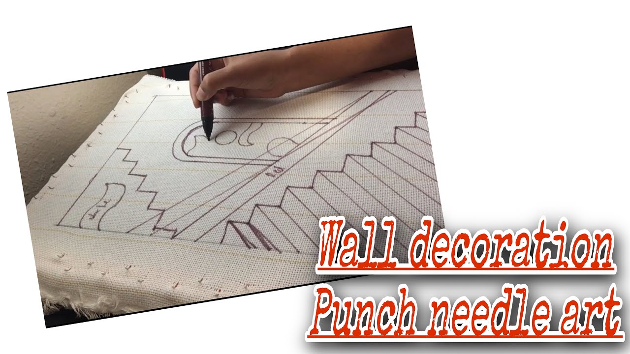 The design making | Punch needle art - YouTube