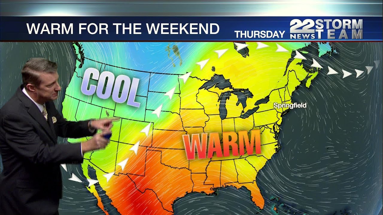 November temperatures to reach the 70s this weekend - YouTube