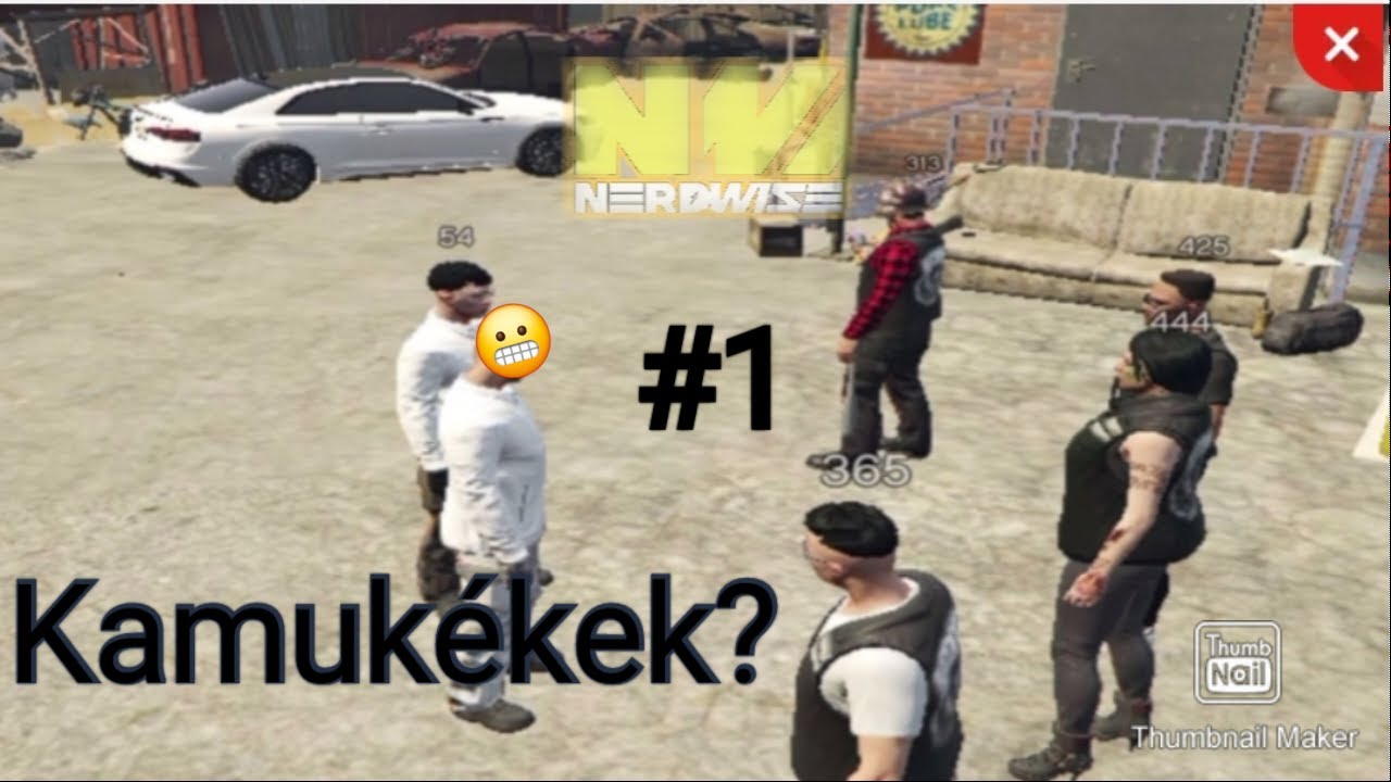 Kamukékek? GTA RP Nerdwise - YouTube