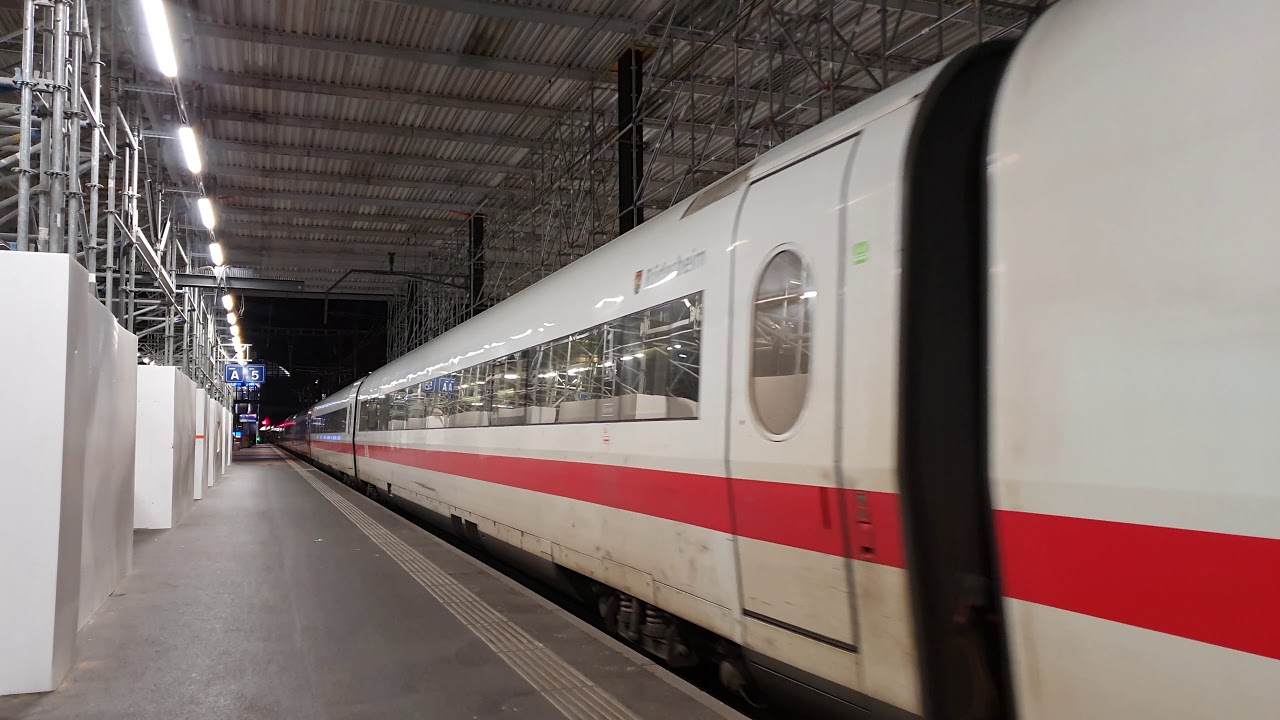 🇨🇭🇩🇪 ICE 1 BR401 Hamburg-Chur in Basel SBB - YouTube