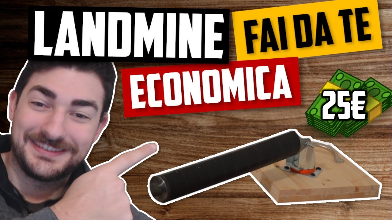 Come Costruire una LANDMINE Fai Da Te - TUTORIAL Home Gym ECONOMICA ...