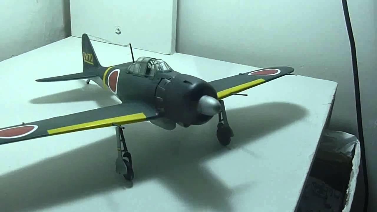 am6 zero 1/32 plastic model - YouTube
