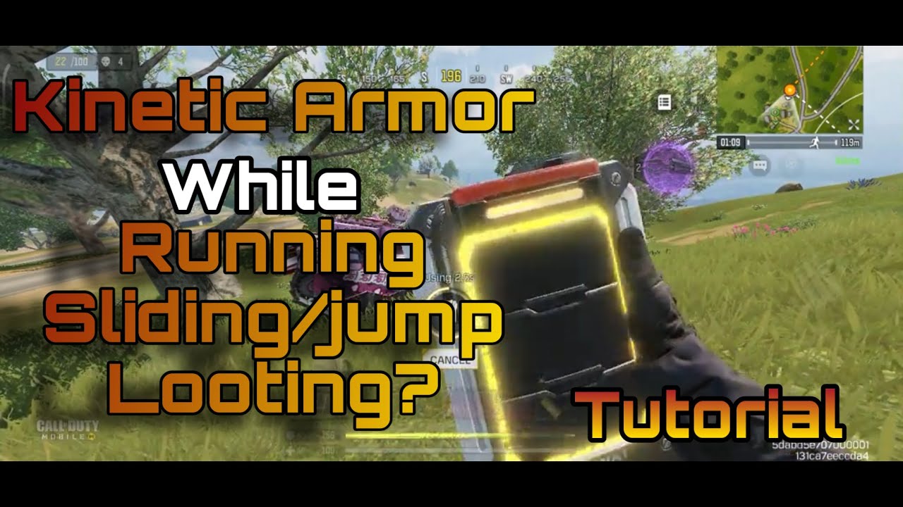 Kinetic Armor while Running/Sliding/Jumping/ Looting Tutorial - YouTube