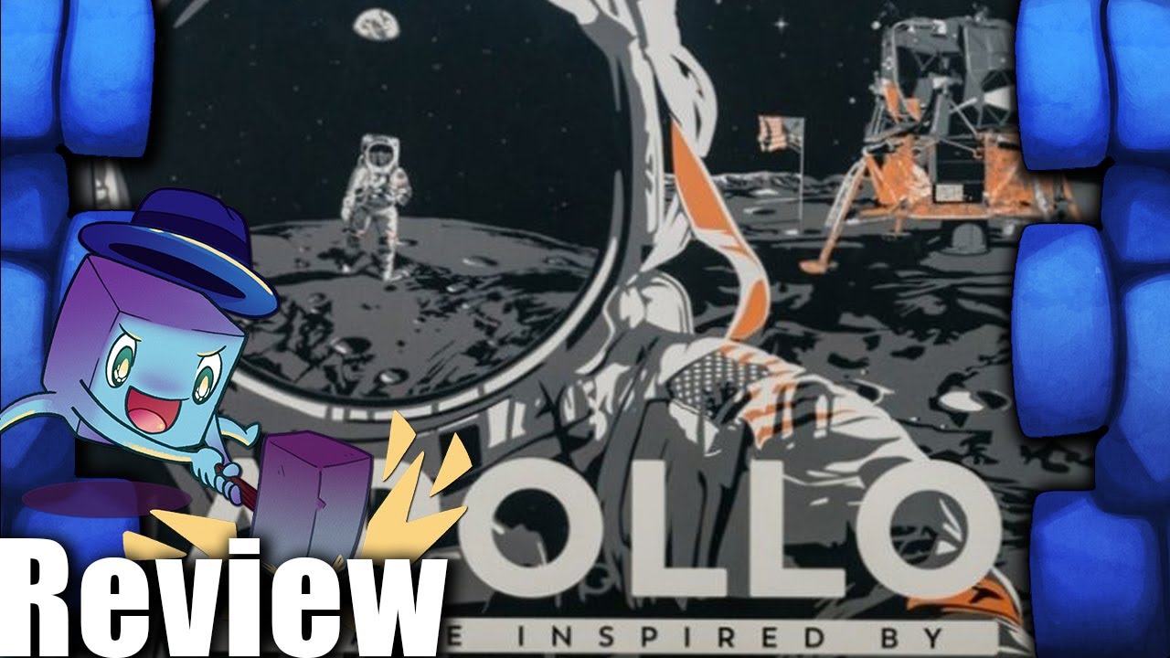 Apollo: A Game Inspired by NASA Moon Missions Review - with Tom Vasel ...