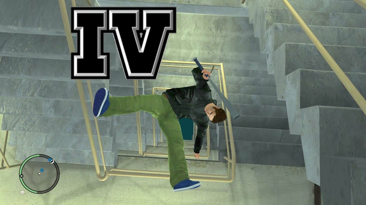 GTA IV - Stairwell of Death Compilation #14 [1080p] - YouTube