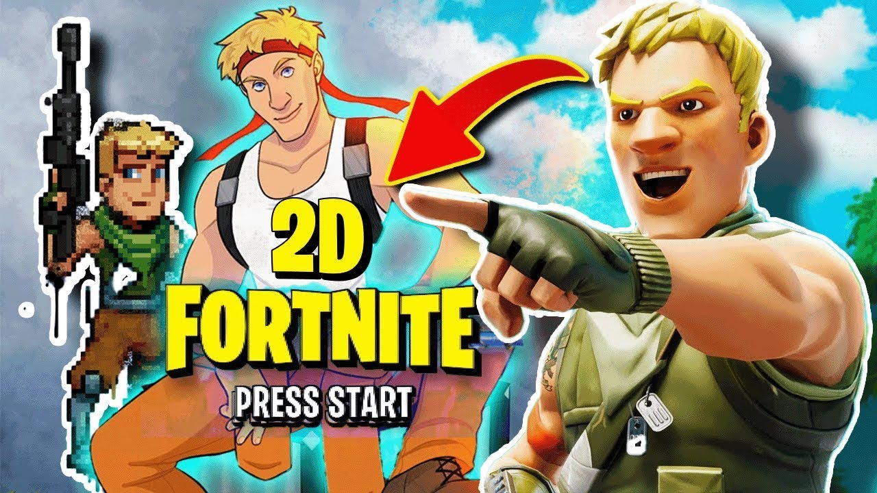 2D Fortnite is to easy. - YouTube
