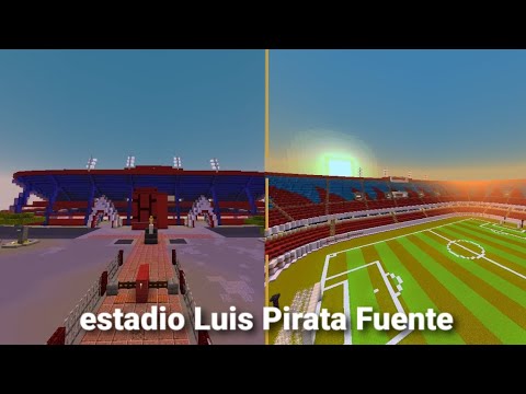 estadio Luis Pirata Fuente en minecraft #veracruz #mexico #futbol - YouTube
