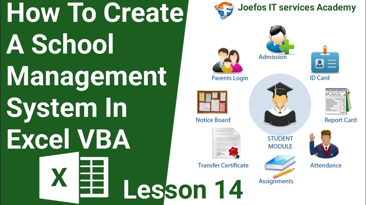 How To Create A School Management System in Microsoft Excel | Step-by ...