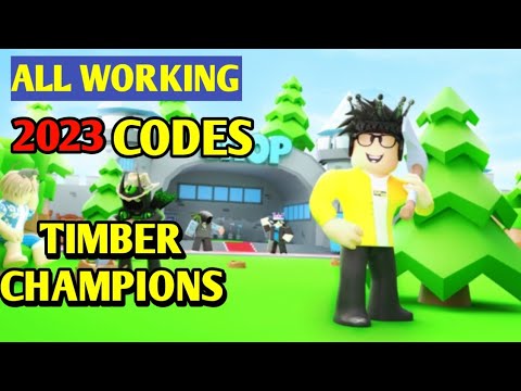 (New Codes) Roblox Timber Champions Codes 2023 | Codes For Timber Champions - YouTube