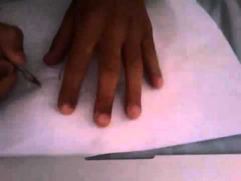 How to rub out with pen - YouTube