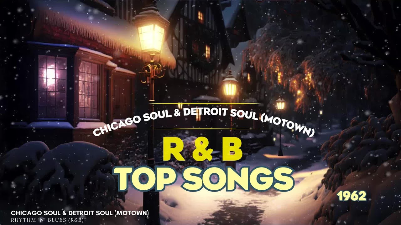 🎧 CHICAGO SOUL - DETROIT SOUL (MOTOWN): RHYTHM 'N' BLUES (R&B) Top Hits ...