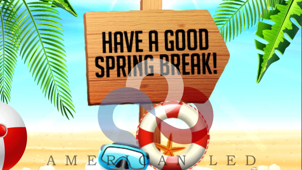 Spring Break Animation - YouTube