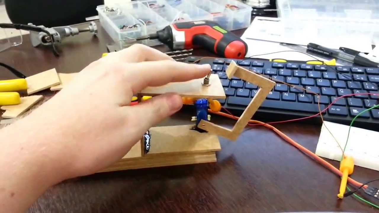 The world's most useless machine - Prototype - YouTube