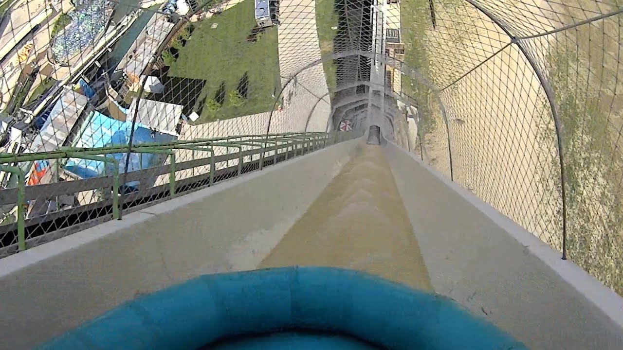 Most terrifying waterslides you need to see! - YouTube