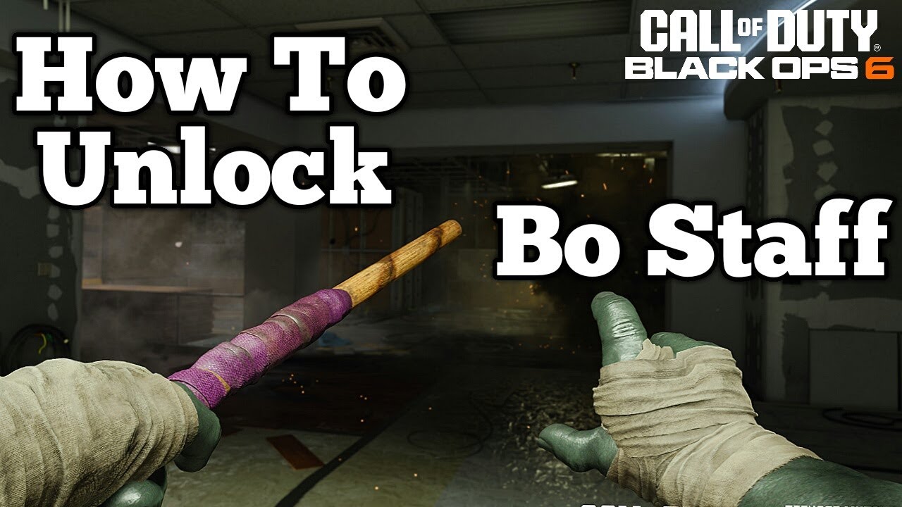 How To Unlock New Bo Staff Melee Weapon In Black Ops 6 & Warzone - YouTube