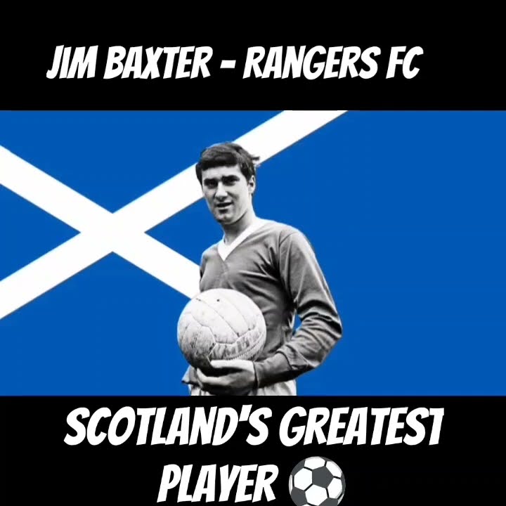 Jim Baxter - Rangers FC #football #rangersfc #glasgowrangers # ...