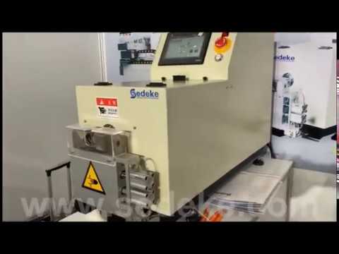 CS-9070 Cable Shield Cutting Machine - YouTube