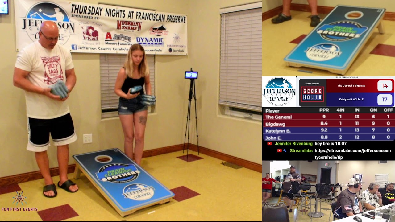 Take Two! Thursday Night Cornhole - YouTube