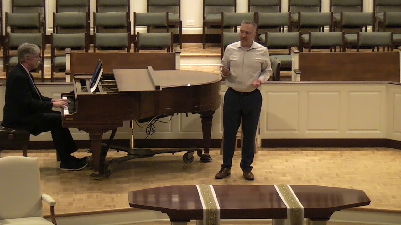 Dan Michel 2019 Voice Recital - YouTube