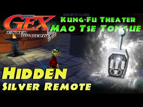 Hidden Silver Remote | Mao Tse Tongue  - Kung-Fu Theater | Gex: Enter the Gecko