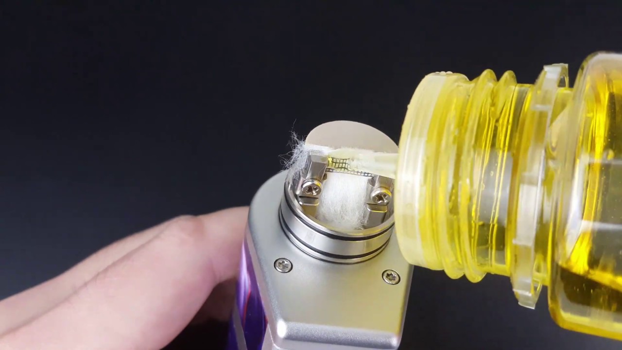 Intense MESH MTL RDA by Damn Vape - Build & Wick - YouTube