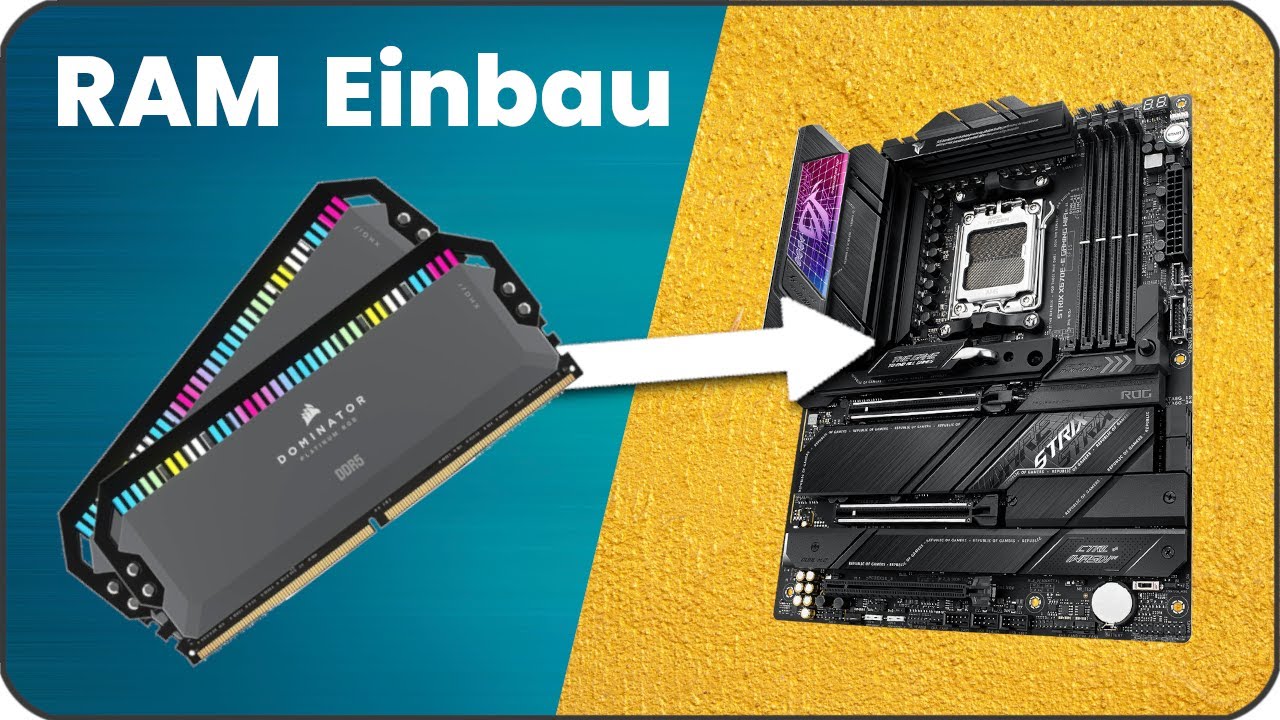 PC Arbeitsspeicher einbauen & erweitern | RAM einbauen - erweitern – aufrüsten - nachrüsten ...