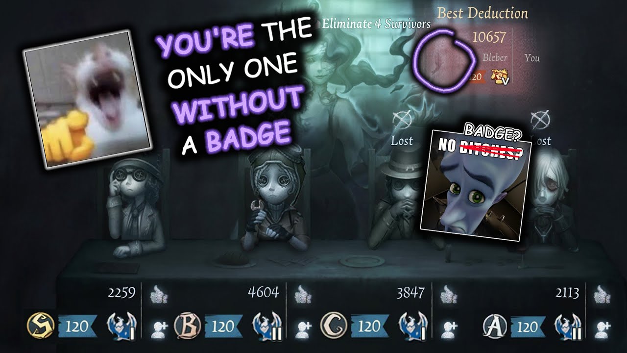 All Kinds of Badges Are Here !!! (S, A, B, C & No Badge [sad moai ...