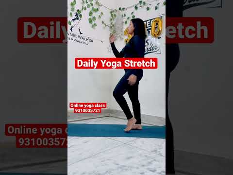 Daily Yoga Stretch #yoga #yogawithnaina #hotyoga