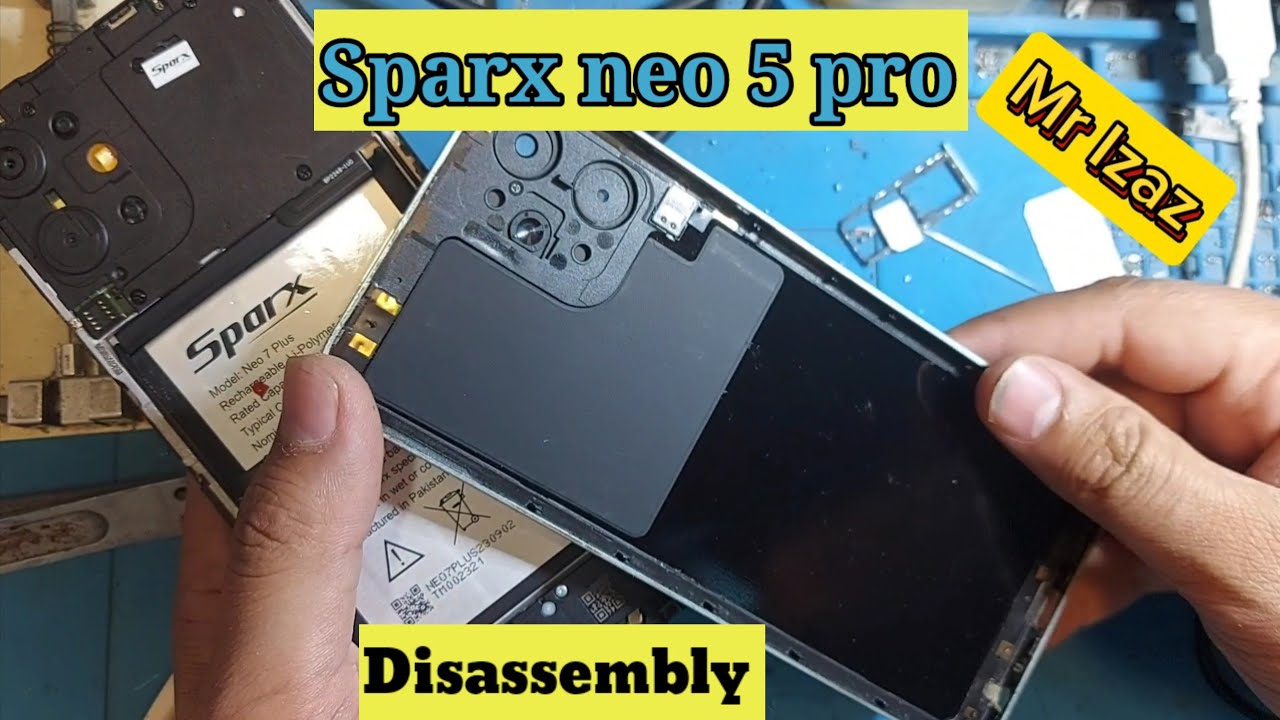 Sparx Neo 5 plus disassembly How to open Sparx Neo 5 plus - YouTube