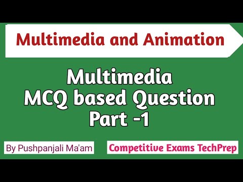 Multimedia MCQ Based Questions Part - I in Hindi - YouTube