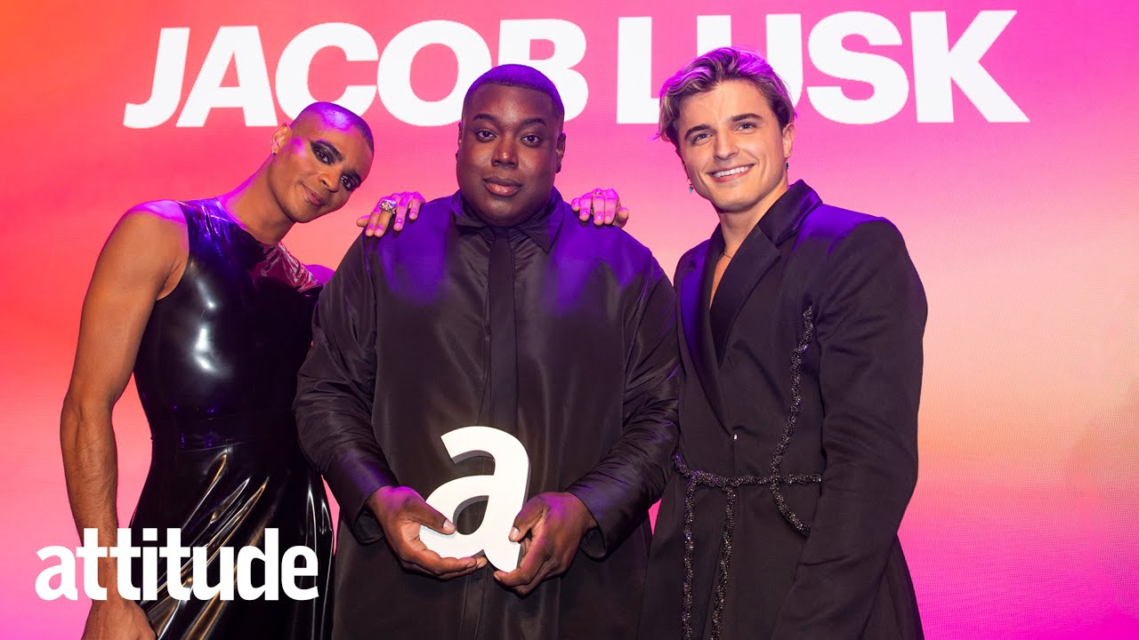 Jacob Lusk gives an inspiring speech as he accepts Breakthrough Award ...