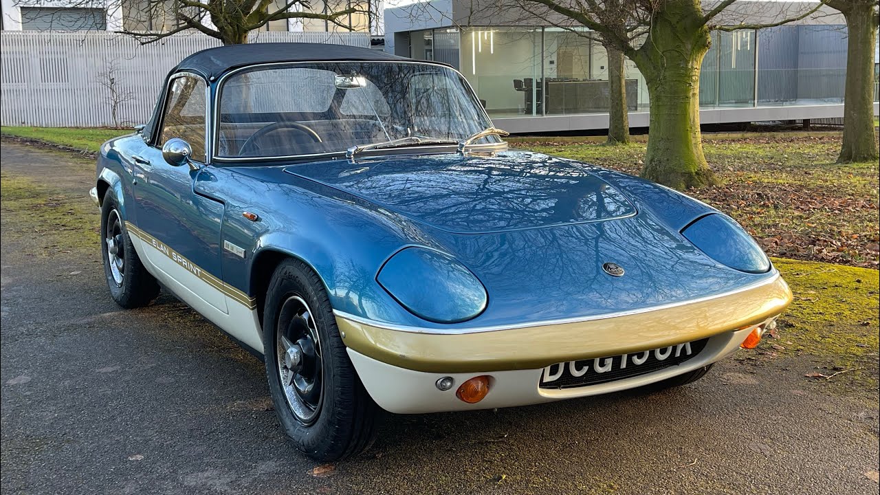Lotus Elan Sprint DHC - 1971 - Exterior video - YouTube