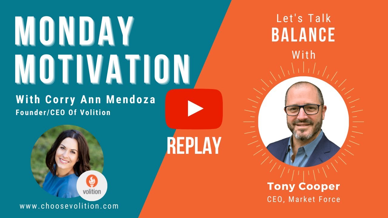 Episode Replay, Balance with Tony Cooper - YouTube