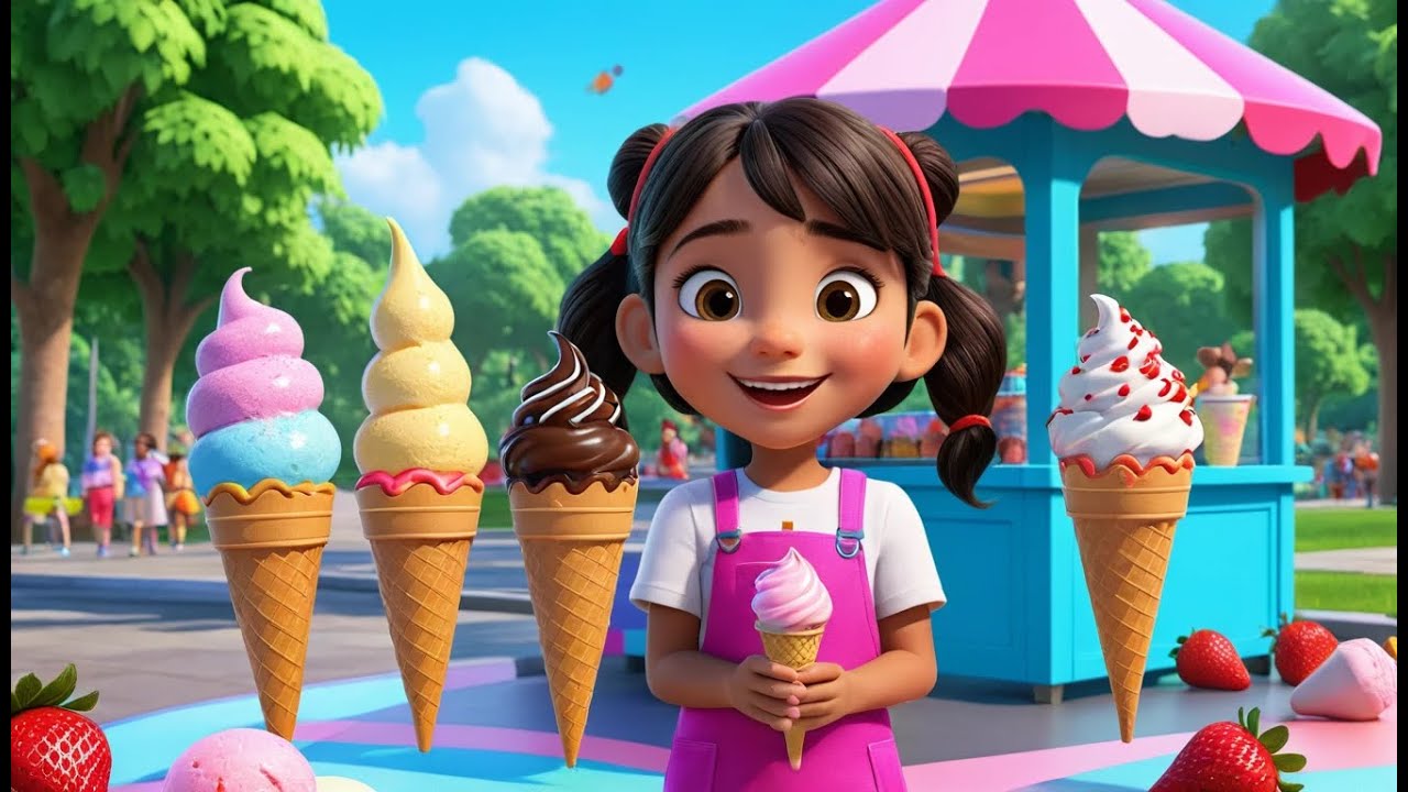 If You Like Ice Cream, Clap Twice! | Fun Ice Cream Song for Kids ...