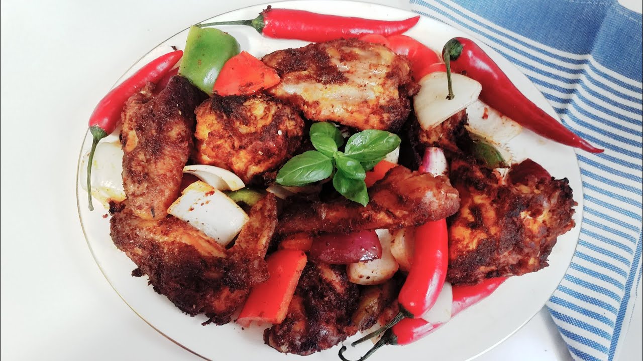 Discover How to make Grilled Guinea Fowl / smoky Akonfem/ yogurt ...