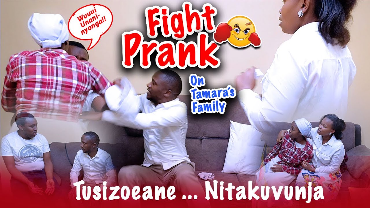 PRANK: Watch Us Prank Our Friends With a Fake Fight! @TAMARAS_FAMILY ...