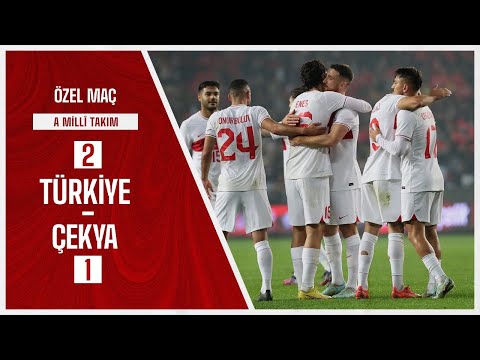 Türkiye 2 - 1 Çekya A Milli Takım Hazırlık Maçı
