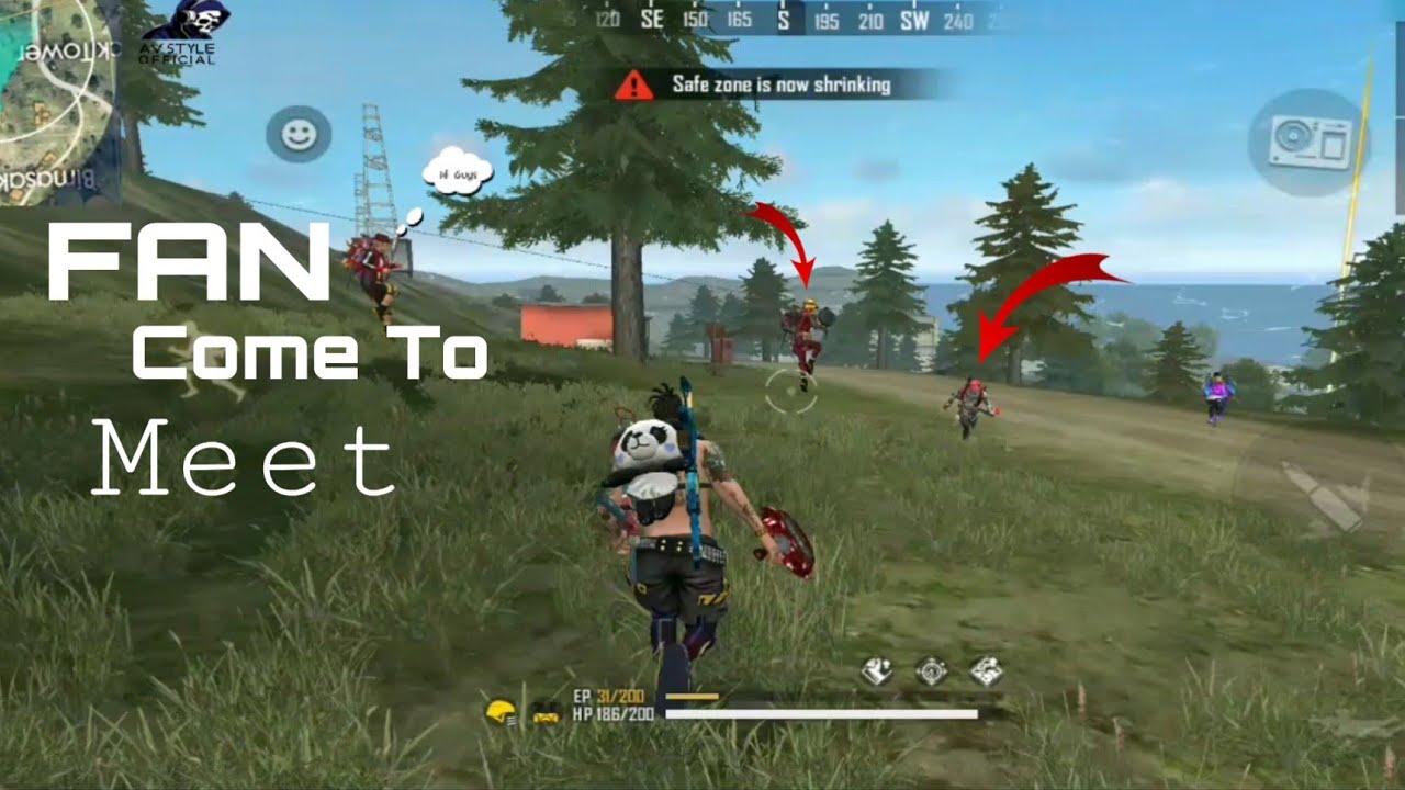 Fan Come to meet us in Garena Free Fire - YouTube