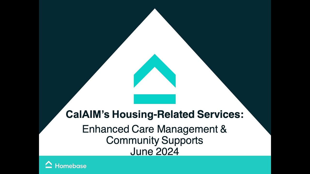 Overview of Enhanced Care Management ECM and Community Supports CS for ...