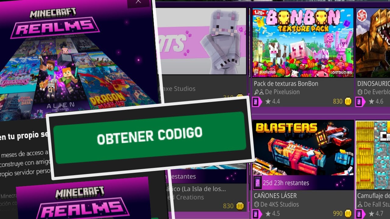 realms plus regalado para todos Minecraft bedrock evento Xbox - YouTube