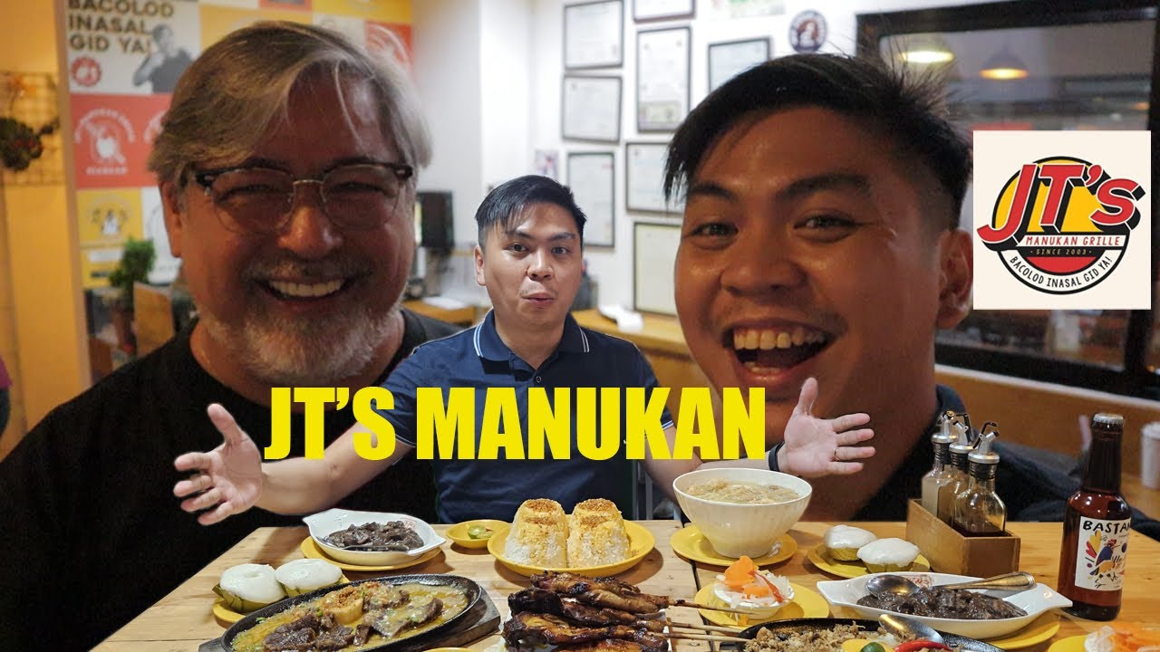 KAON TA! Bacolod Style Chicken Inasal - JT's Manukan Grille - YouTube