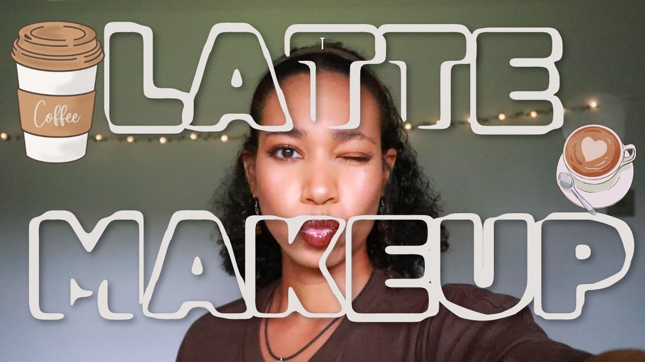 Coffee-Inspired Makeup Tutorial - YouTube