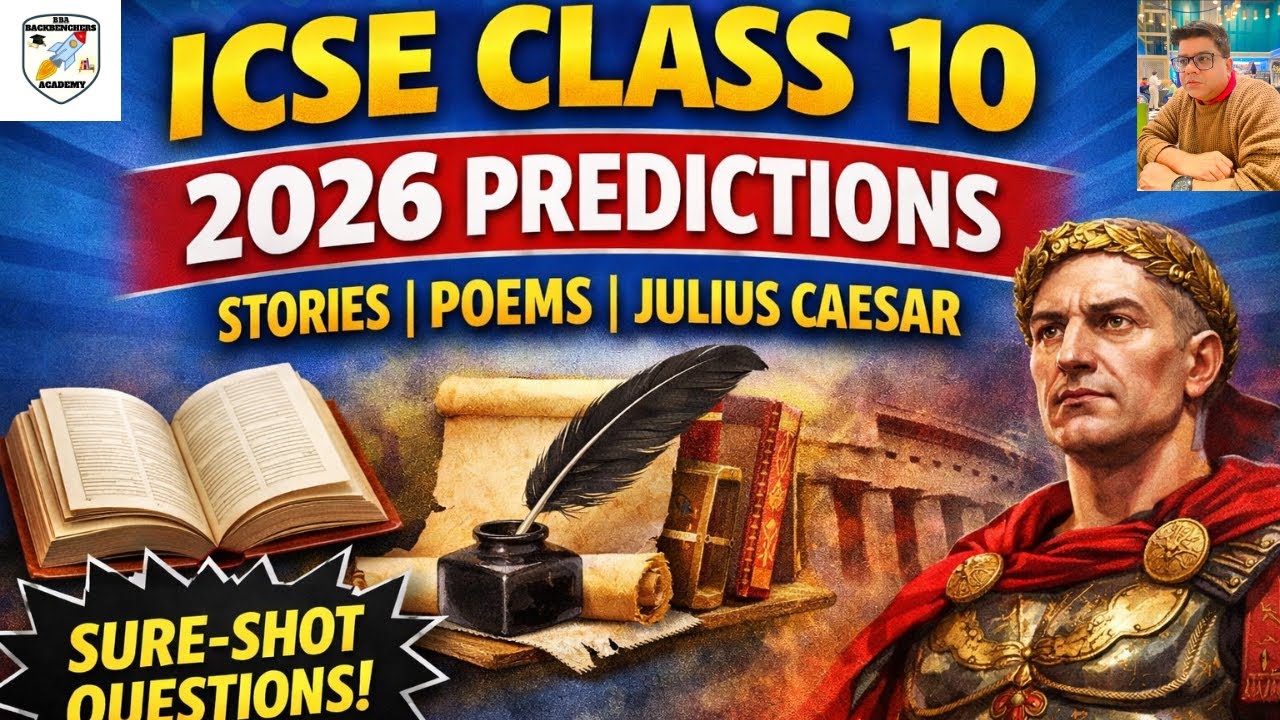 English Literature Predictions 🚨 Stories, Poems & Julius Caesar ...