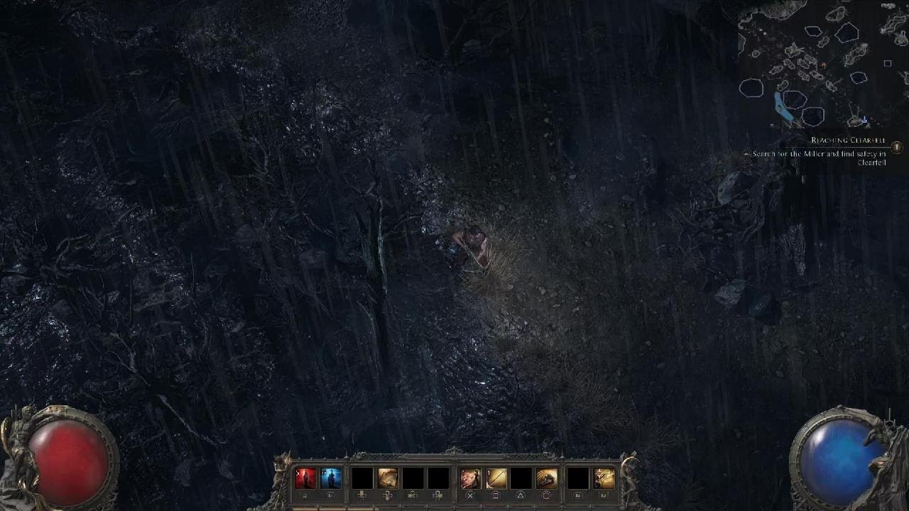 Path of Exile 2 Knives first boss lets goo - YouTube
