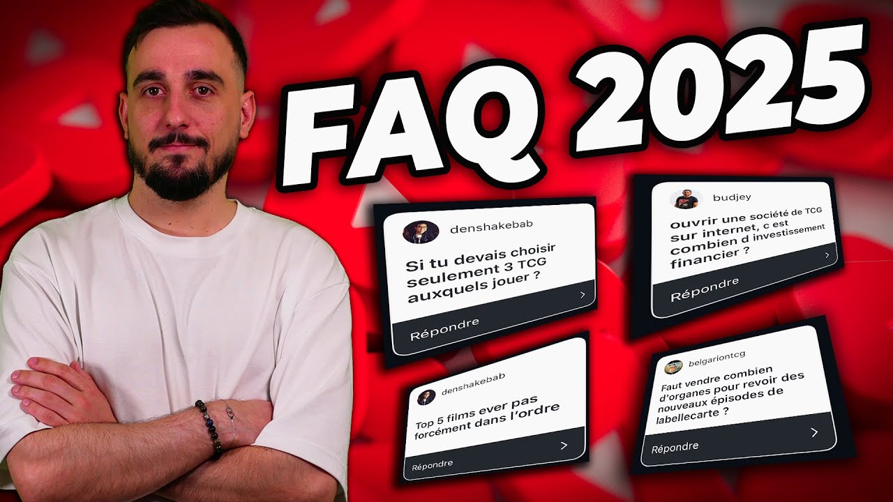 JE REPONDS A VOS QUESTIONS ! FAQ 2025 ! - YouTube