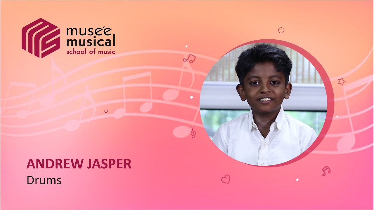 Andrew Jasper - Drums | Chennai | Musée Musical School of Music - YouTube